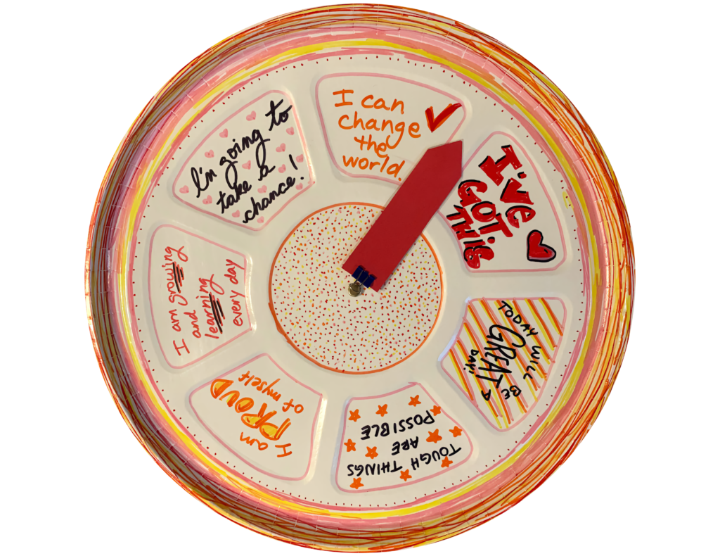 Create an Affirmation Wheel - OK YOU