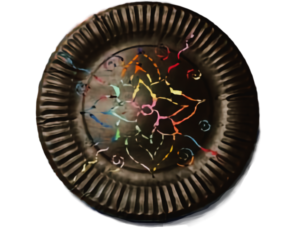 Make a scratch-off painting - OK YOU